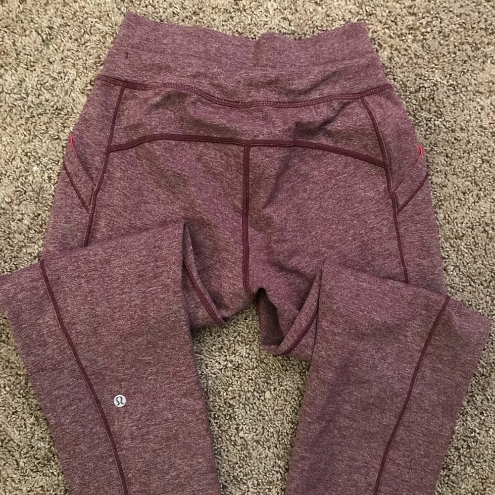 Lululemon Base Runner Pant Iii Pink Vintage Rulu Jogg… - Gem